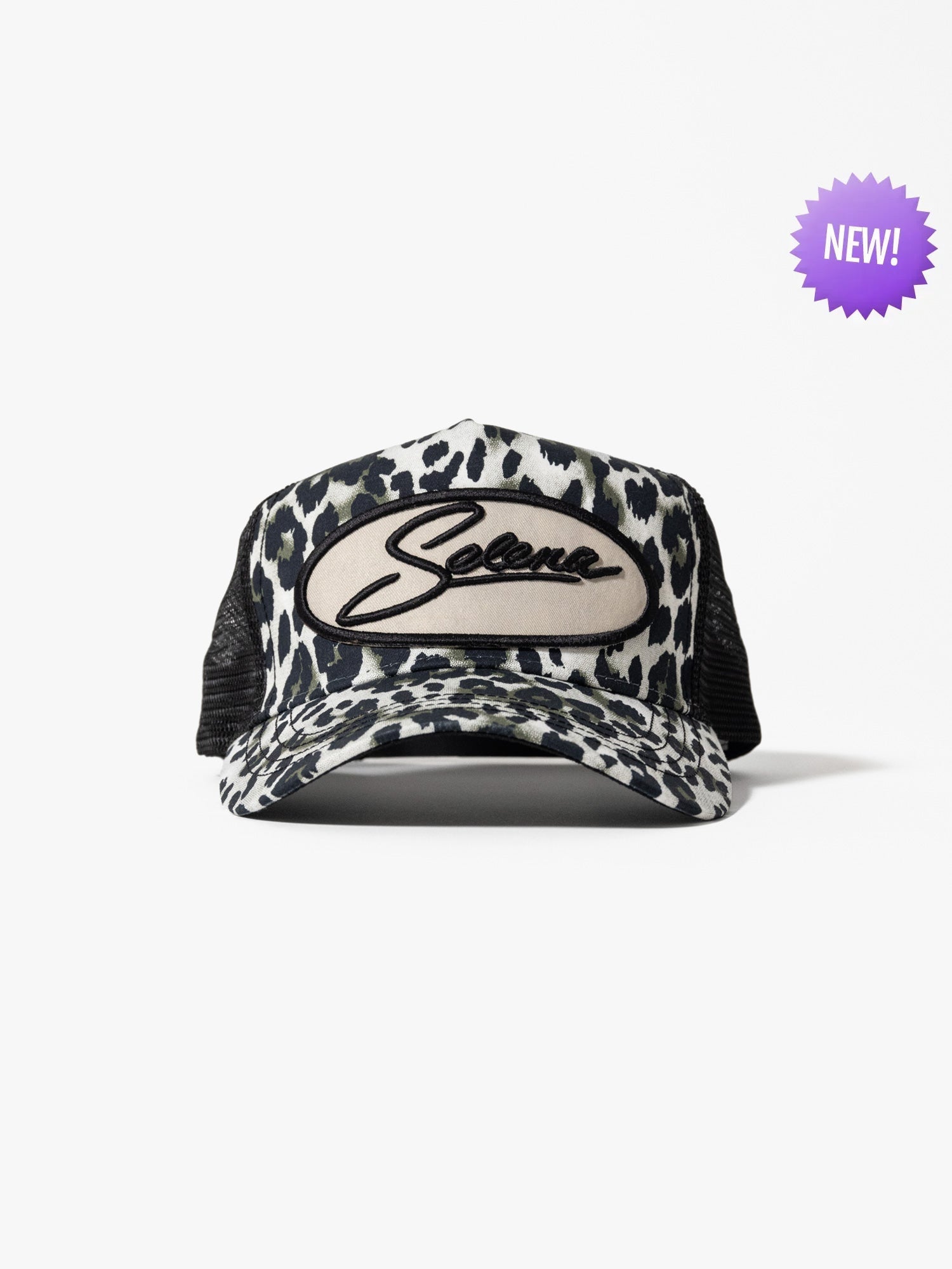 Cheetah Selena Cap with Tan Patch
